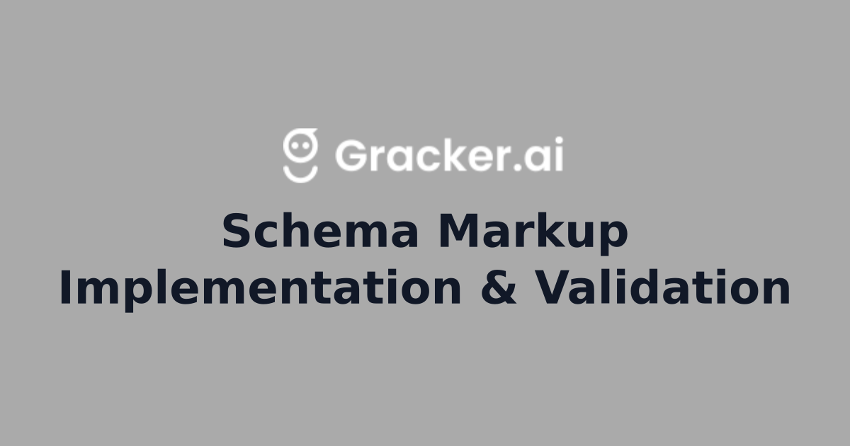 Schema Markup Implementation & Validation | SEO 101