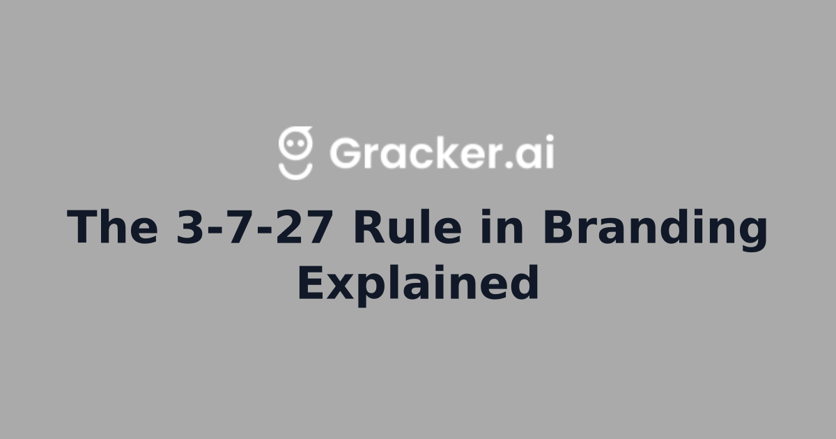 The 3-7-27 Rule in Branding Explained | CyberMarketing Hub
