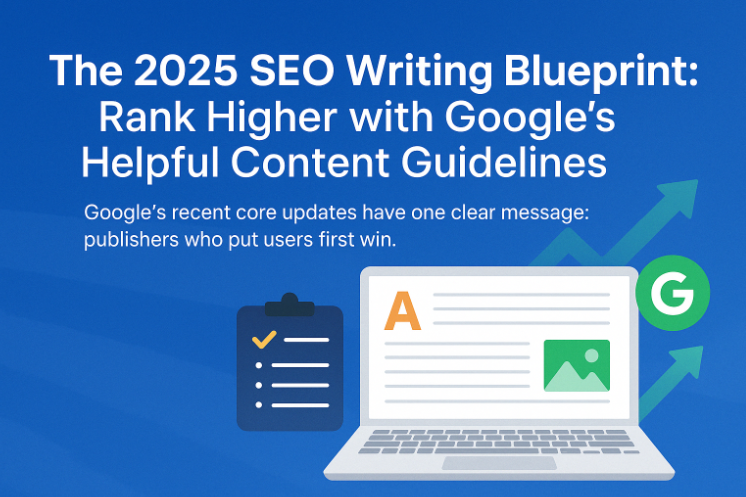 The 2025 SEO Writing Blueprint: Rank Higher with Google’s Helpful ...