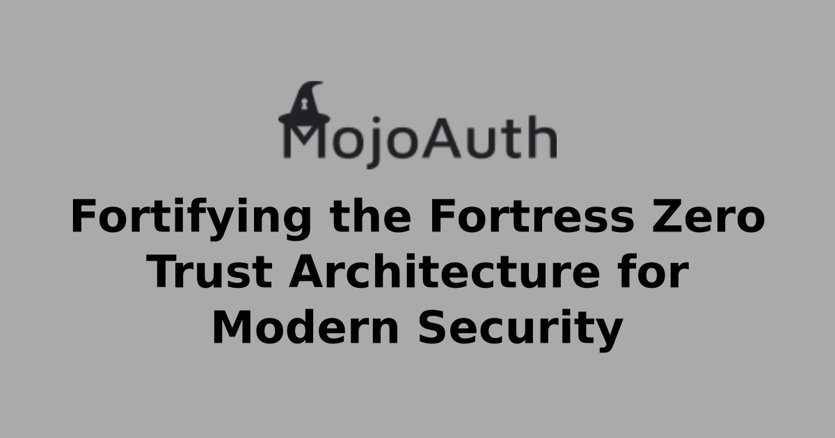 Fortifying the Fortress Zero Trust Architecture for Modern Security ...