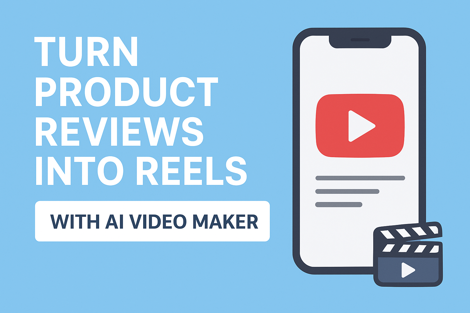 Turn Product Reviews into Reels with AI Video Maker | LogicBalls AI Writing & Content Creation Blog