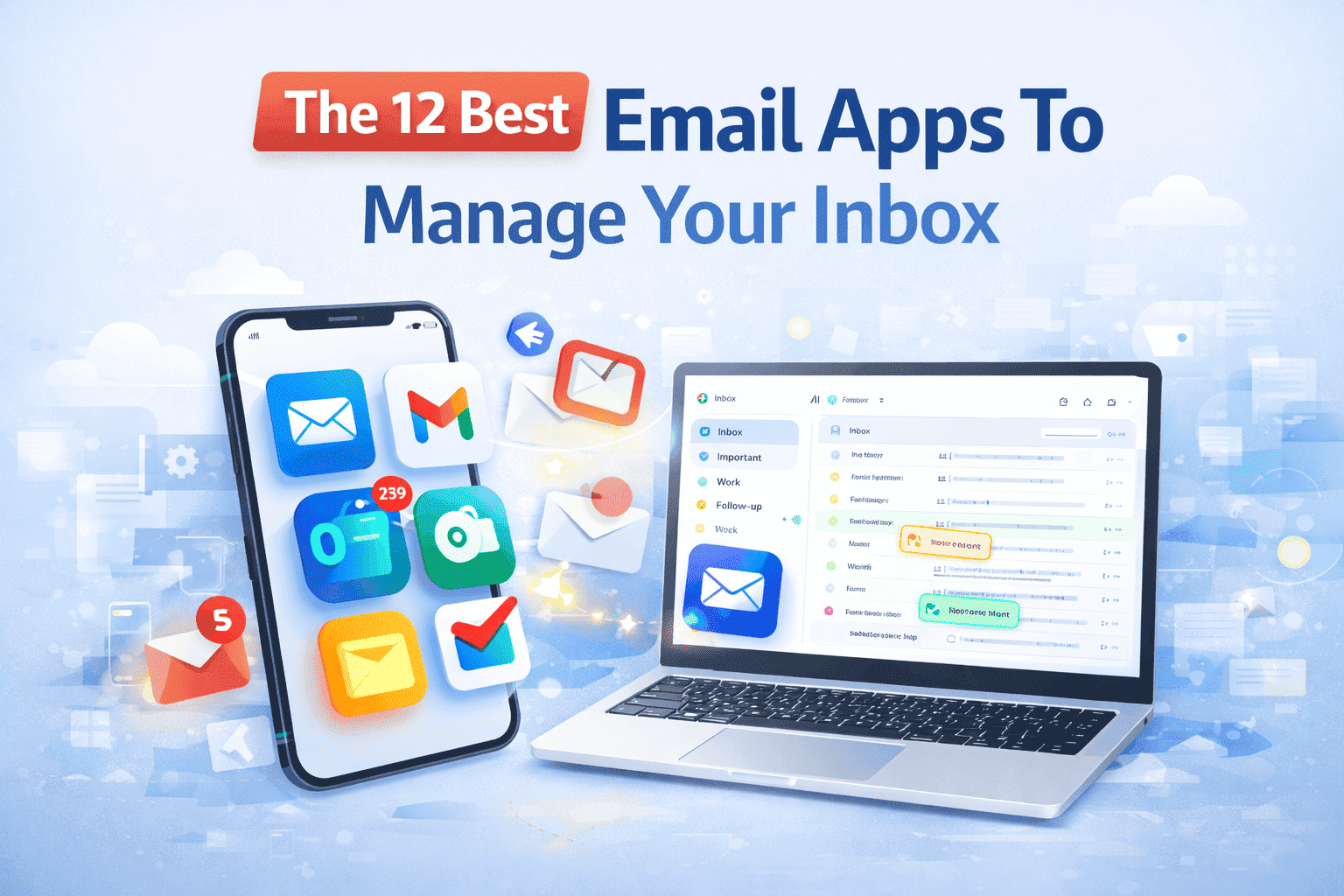 The 12 Best Email Apps To Manage Your Inbox | LogicBalls AI Writing & Content Creation Blog