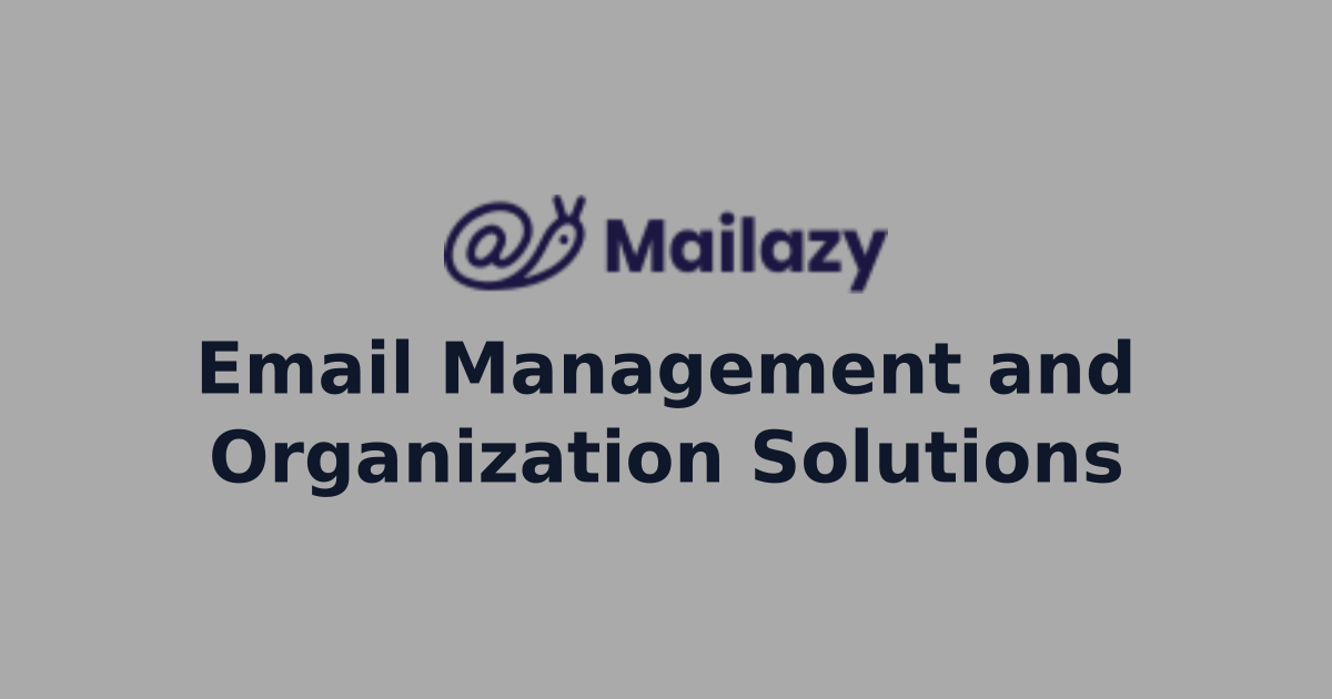 Email Management and Organization Solutions | World's #1 Reseller Email ...
