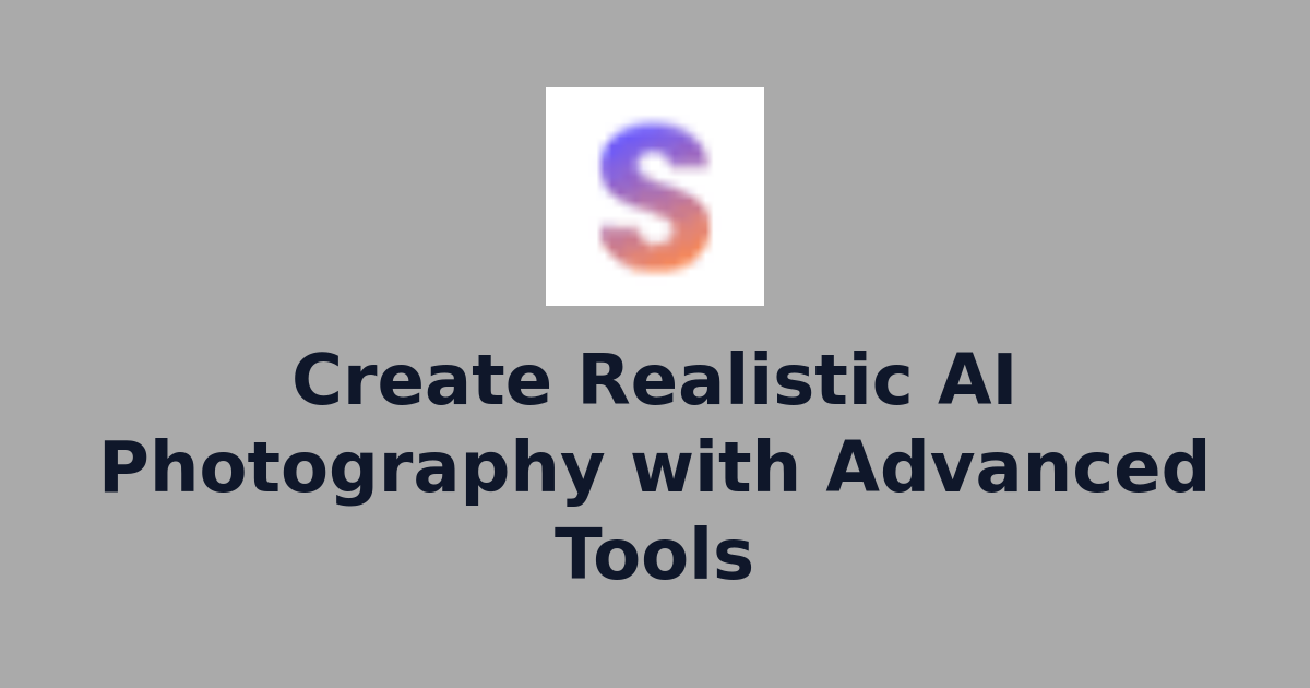 Create Realistic AI Photography with Advanced Tools | AI Image ...