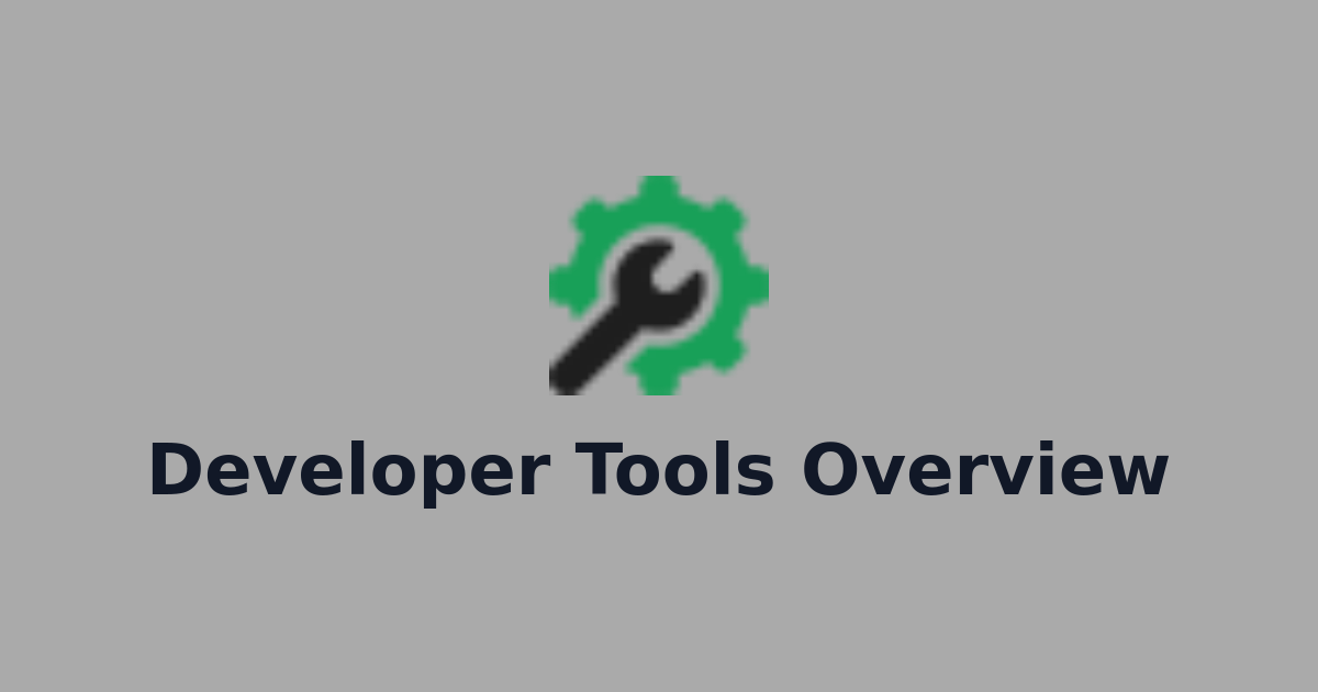 Developer Tools Overview | KodeJungle - All In One Tools for Developers