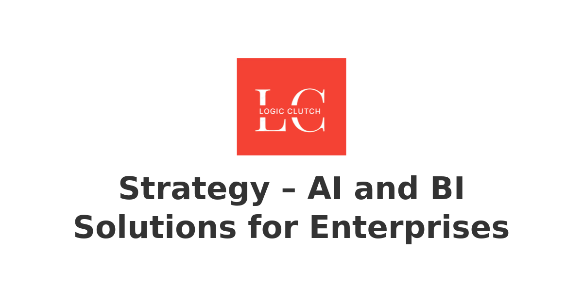 Strategy – AI and BI Solutions for Enterprises | Empowering Enterprises ...